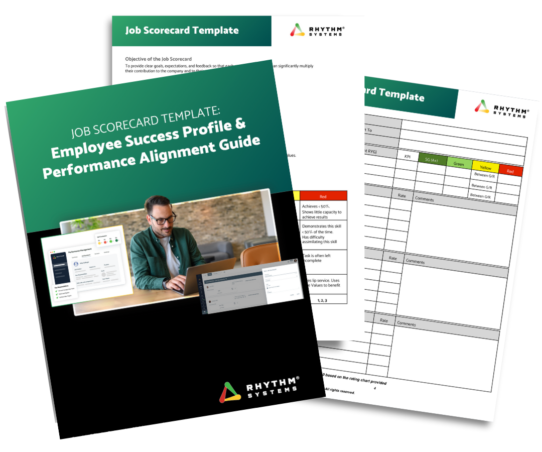 Job Scorecard Template | Employee Success Profile & Performance Guide ...