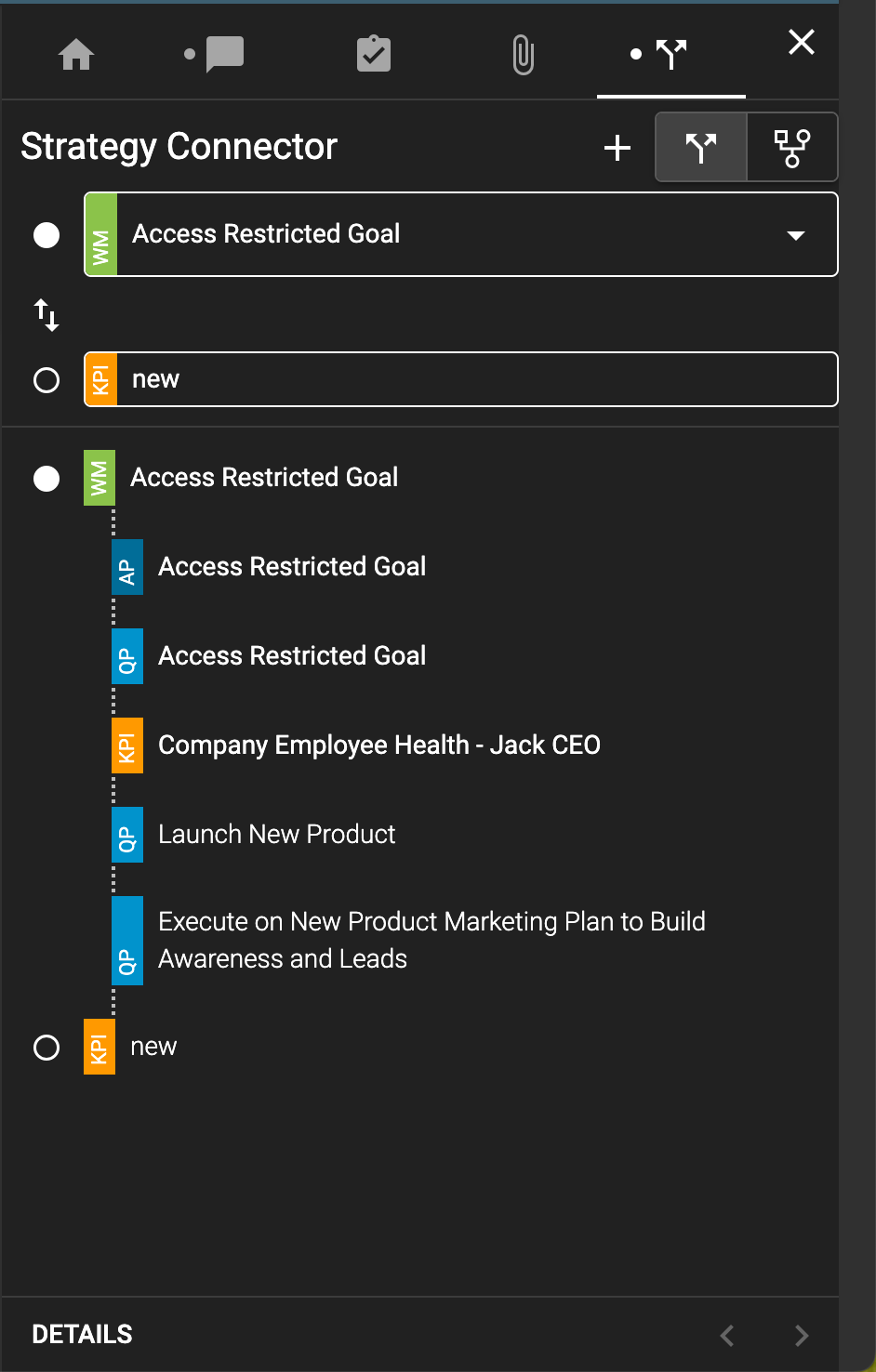 Visualizing Goals with Strategy Connector [BETA]