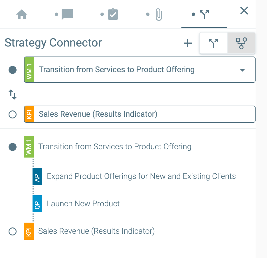 Visualizing Goals with Strategy Connector [BETA]
